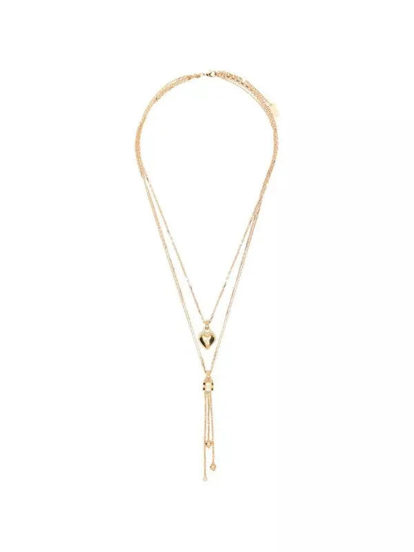 Chloé Mini Paddington Heart Pendant Necklace