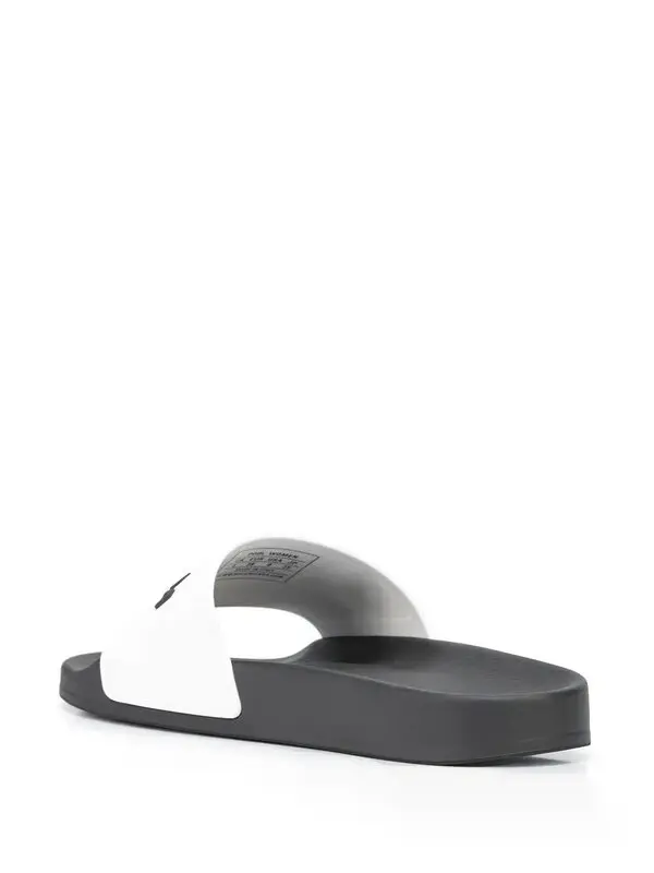 Balenciaga Logo Print Slides