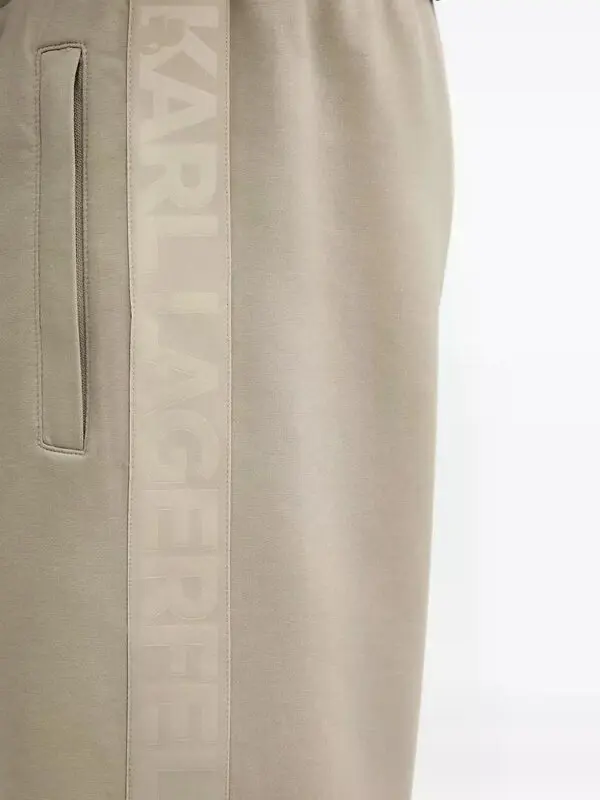 Karl Lagerfeld Logo-tape Drawstring Track Pants