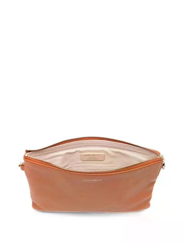 COCCINELLE C-me Softly Leather Clutch Bag