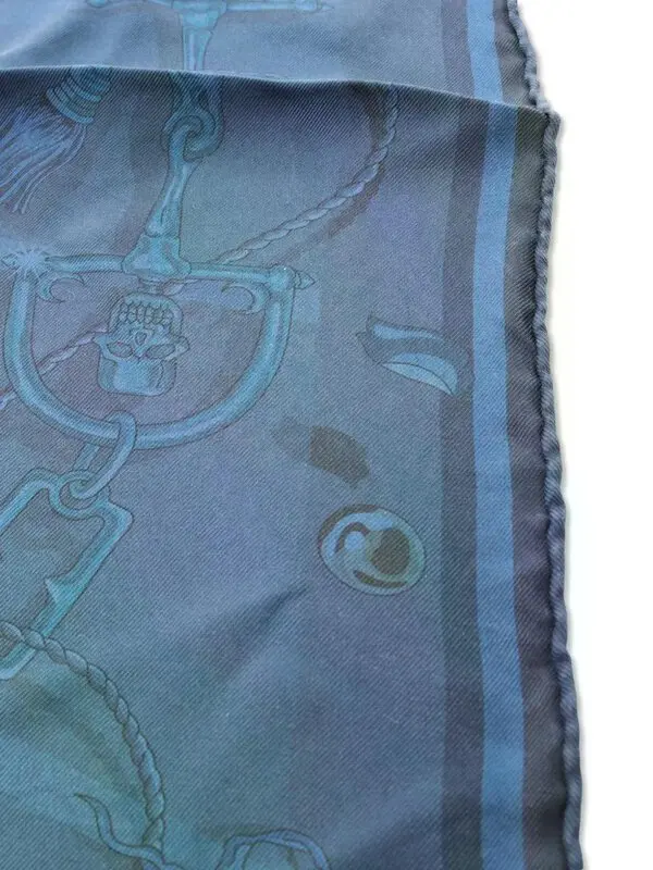 Hermès 2010s C'est La Fete Silk Scarf