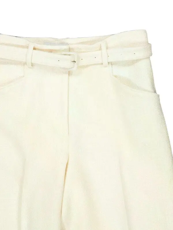 Gabriela Hearst Norman Belted Tailored Trousers