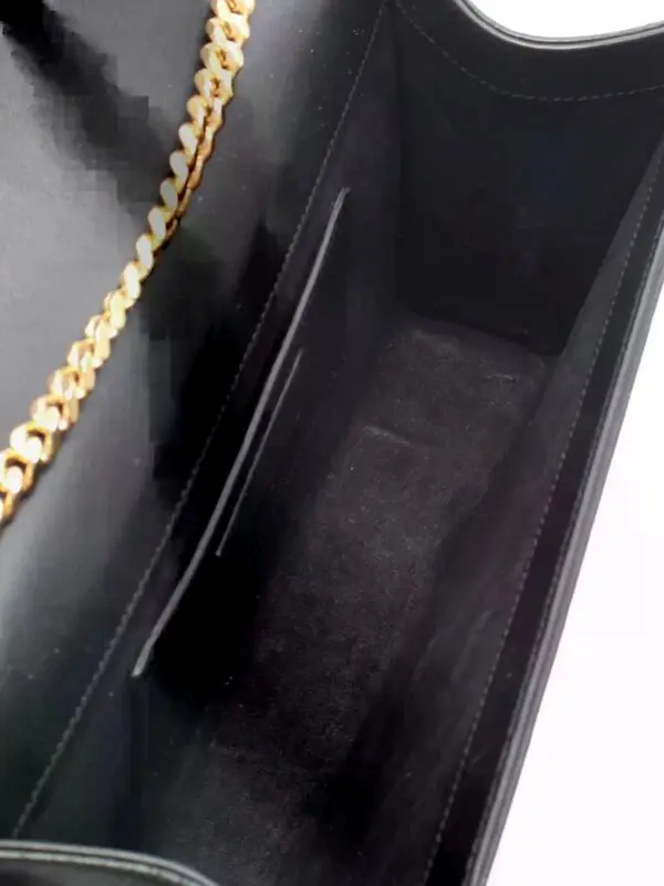 Saint Laurent Kate Tassel Leather Shoulder Bag - Black