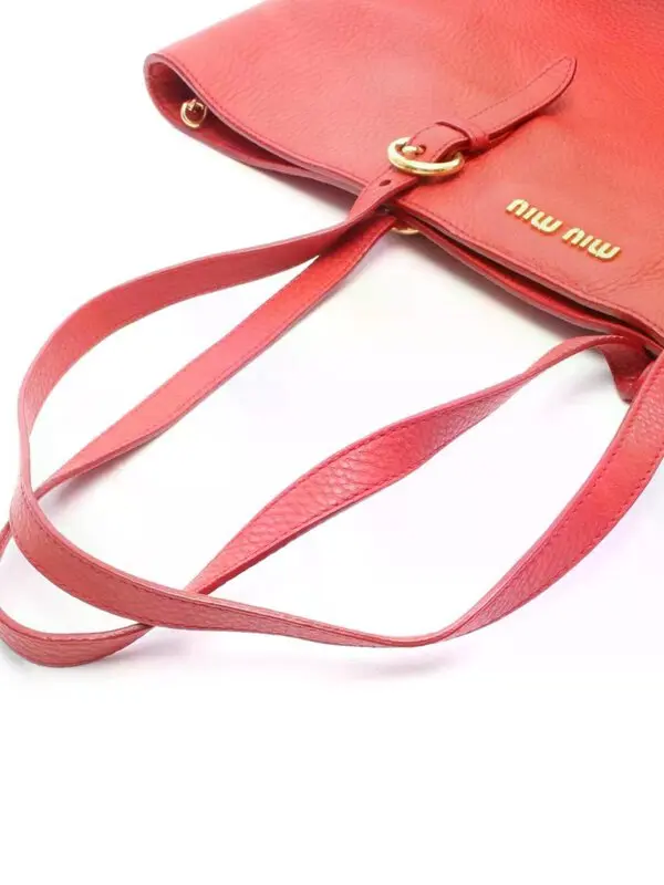 Miu Miu Vitello Daino Tote Bag