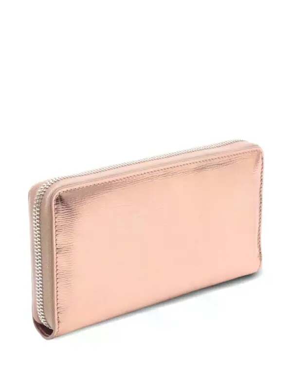 Gucci 2010s Double G Zip-around Wallet - Pink