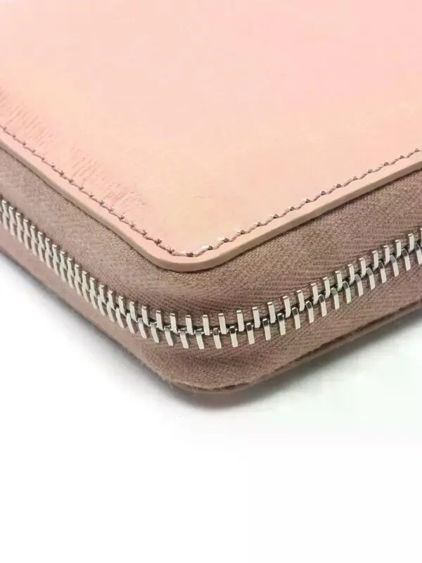 Gucci 2010s Double G Zip-around Wallet - Pink