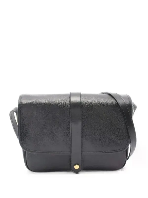 Saint Laurent Logo-plaque Leather Shoulder Bag