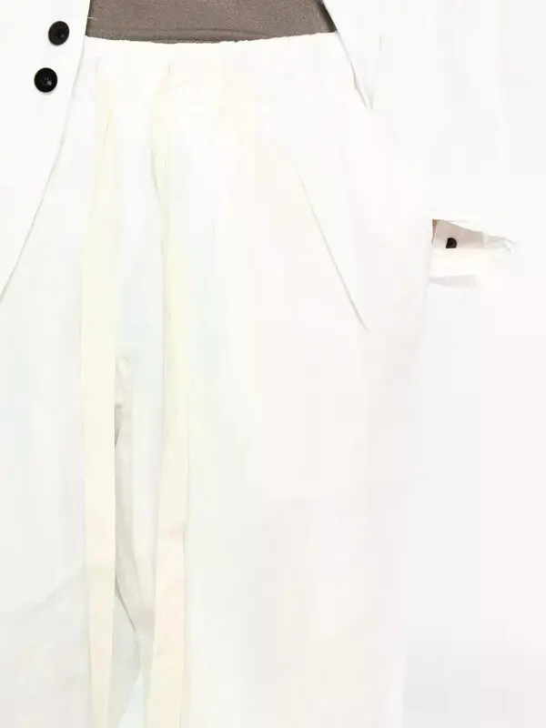 KLASICA Drawstring Button-cuff Trousers