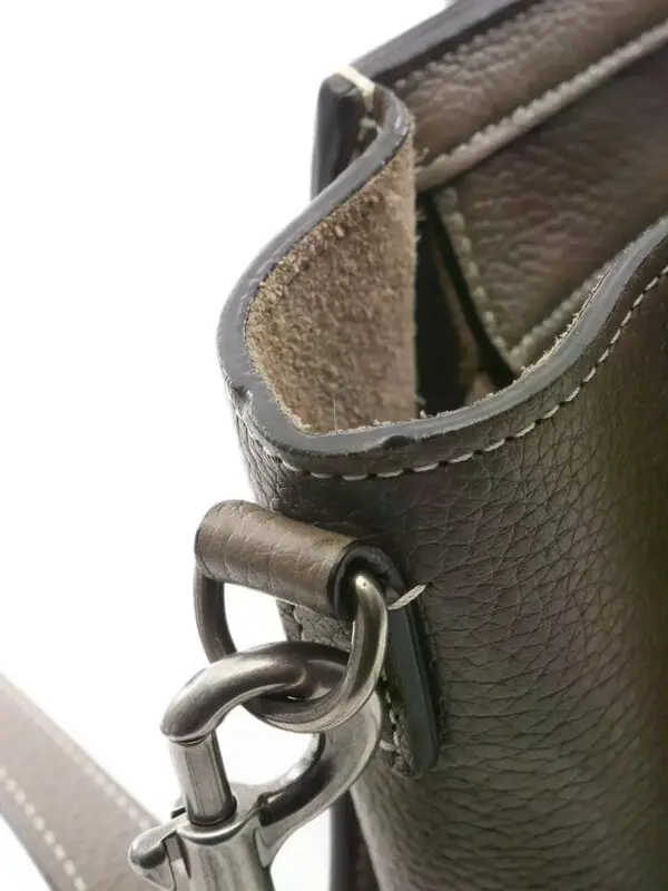 Celine Luggage Nano Leather Shoulder Bag