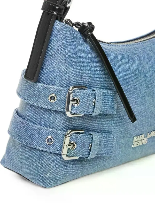 Karl Lagerfeld Buckle Detail Shoulder Bag