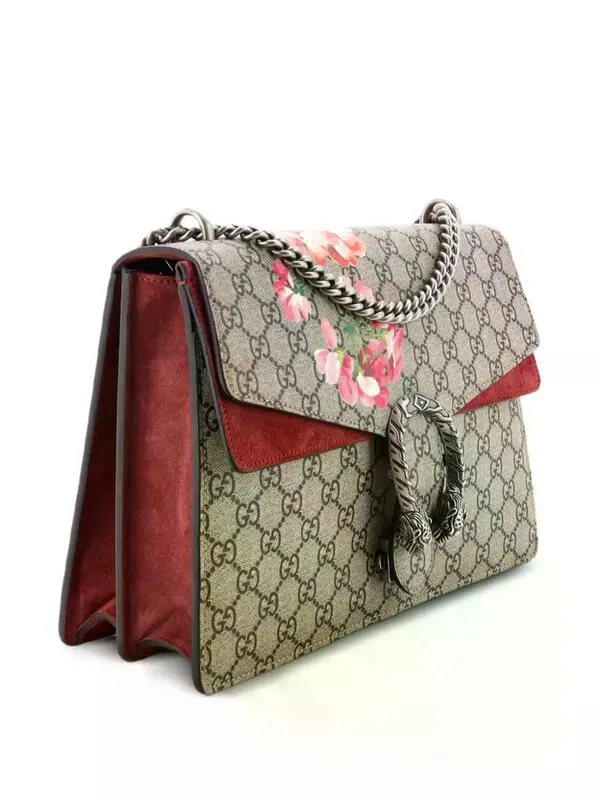 Gucci Dionysus Blooms Print Gg Coated Canvas Medium Shoulder Bag