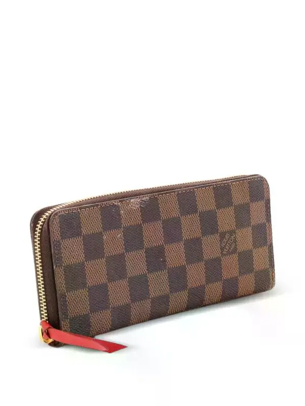 LOUIS VUITTON Clemence Wallet Damier Small Wallets