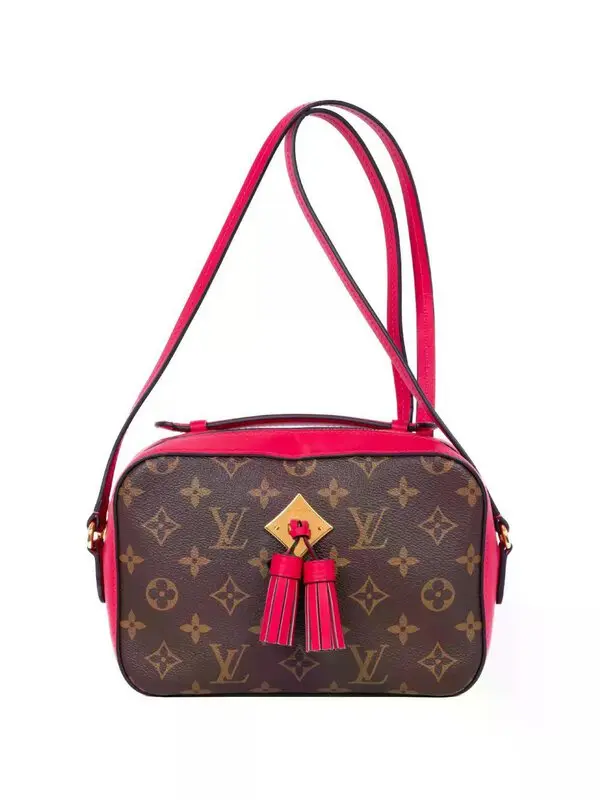 LOUIS VUITTON Saintonge Tassel Shoulder Bag - Brown