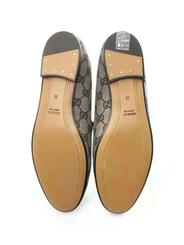 Gucci Jordaan Horsebit Loafers - Neutrals