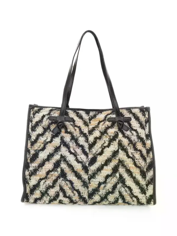 MARCELLA CLUB Jacquard Animalier Tote Bag