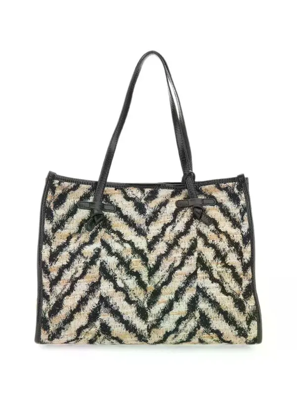 MARCELLA CLUB Jacquard Animalier Tote Bag