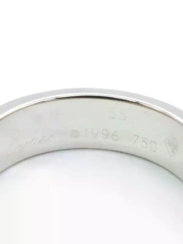 Cartier Love Ring In 18k White Gold