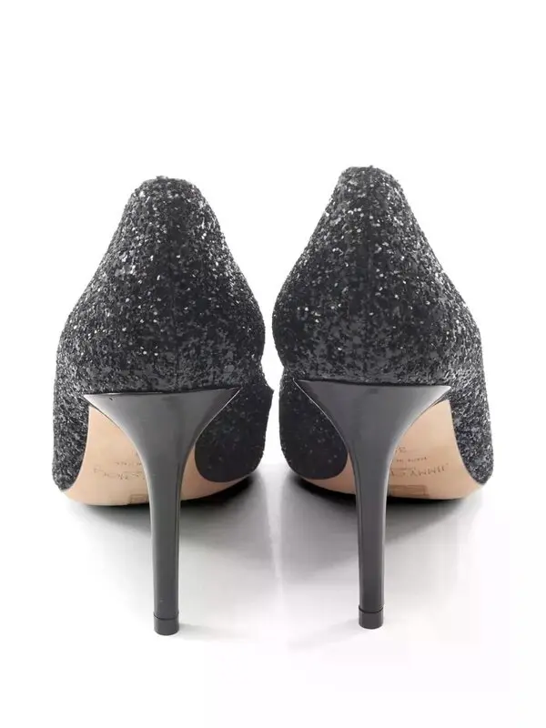 JIMMY CHOO Agnes Glitter Pumps