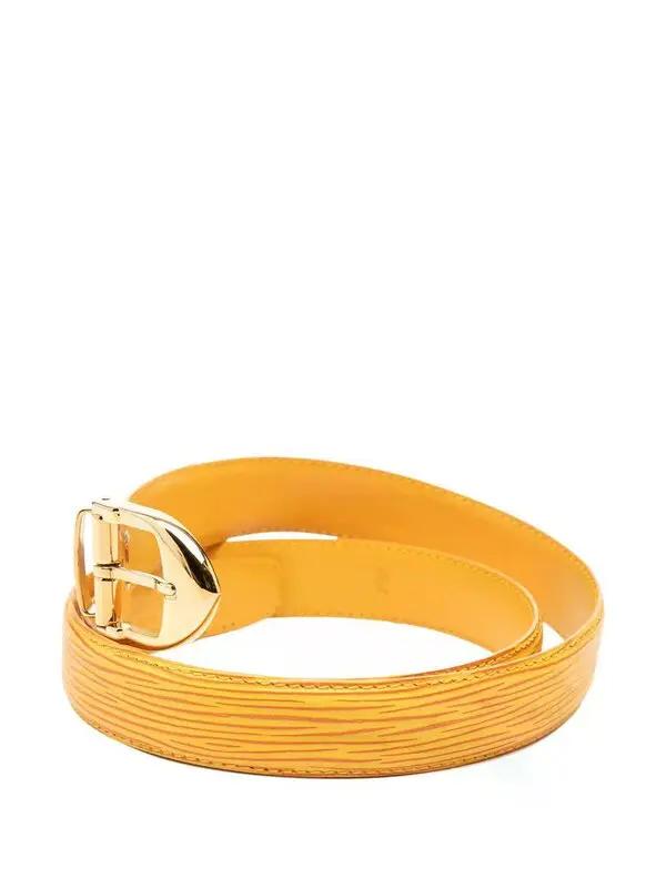 LOUIS VUITTON Epi Leather Belt - Yellow