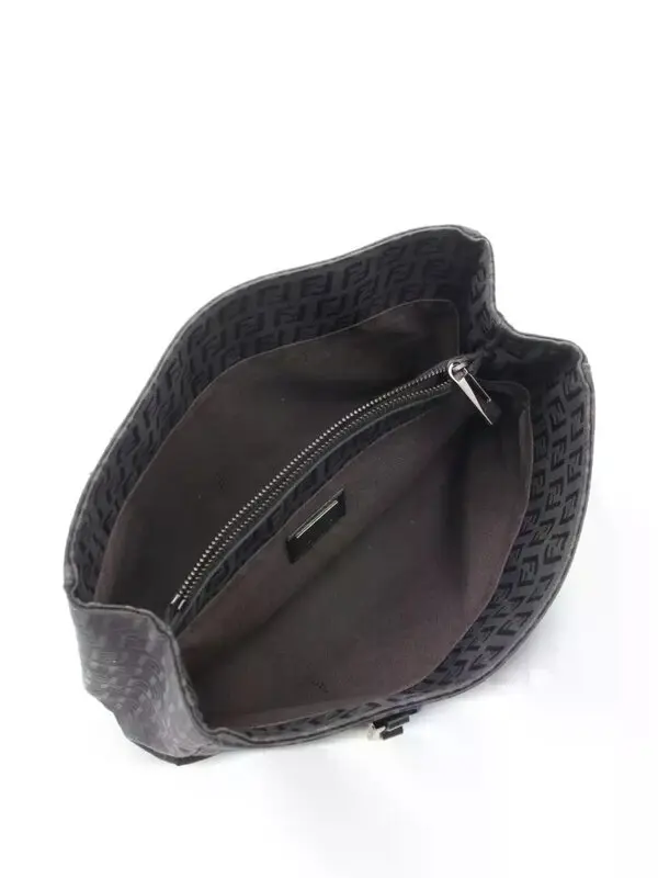 Fendi Zucchino Logo-plaque Tote Bag