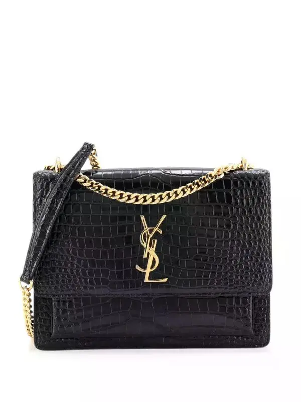 Saint Laurent Medium Sunset Bag - Black