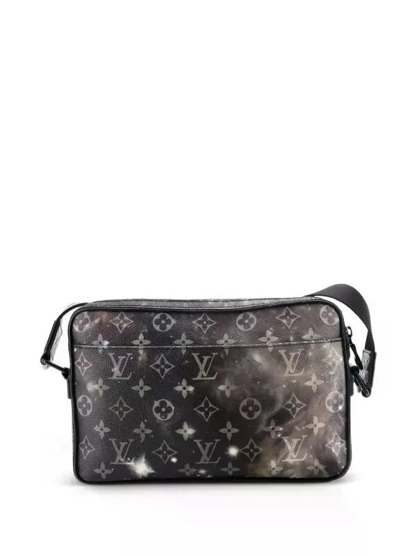 LOUIS VUITTON Alpha Messenger Bag Limited Edition Monogram Galaxy Canvas Crossbody Bag - Grey