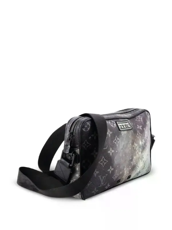 LOUIS VUITTON Alpha Messenger Bag Limited Edition Monogram Galaxy Canvas Crossbody Bag - Grey