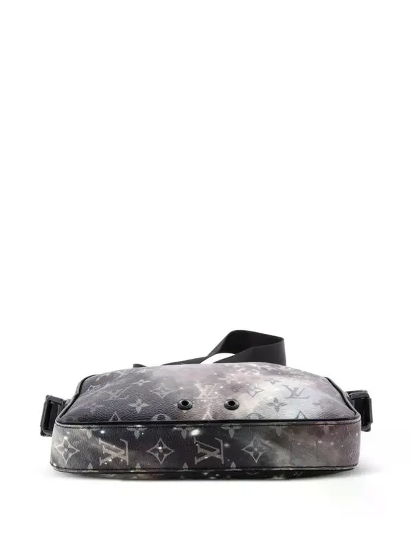 LOUIS VUITTON Alpha Messenger Bag Limited Edition Monogram Galaxy Canvas Crossbody Bag - Grey