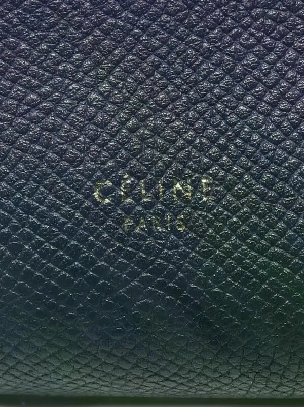 Celine 2000s Mini Belt Leather Tote Bag