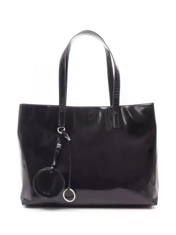 Prada Vera Sport Leather Tote Bag