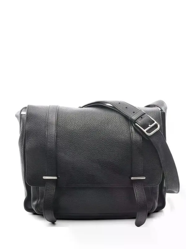 Hermès 2010 35 Buzas Clemence-leather Shoulder Bag
