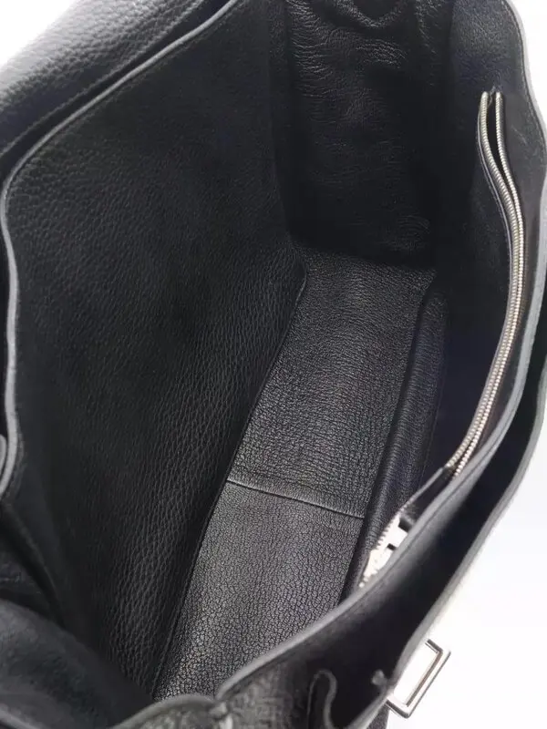 Hermès 2010 35 Buzas Clemence-leather Shoulder Bag