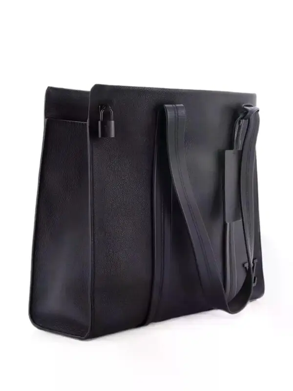 LOUIS VUITTON Aerogram Takeoff Leather Tote Bag
