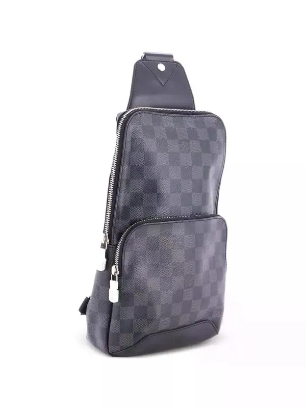 LOUIS VUITTON Avenue Sling Bag Damier Graphite