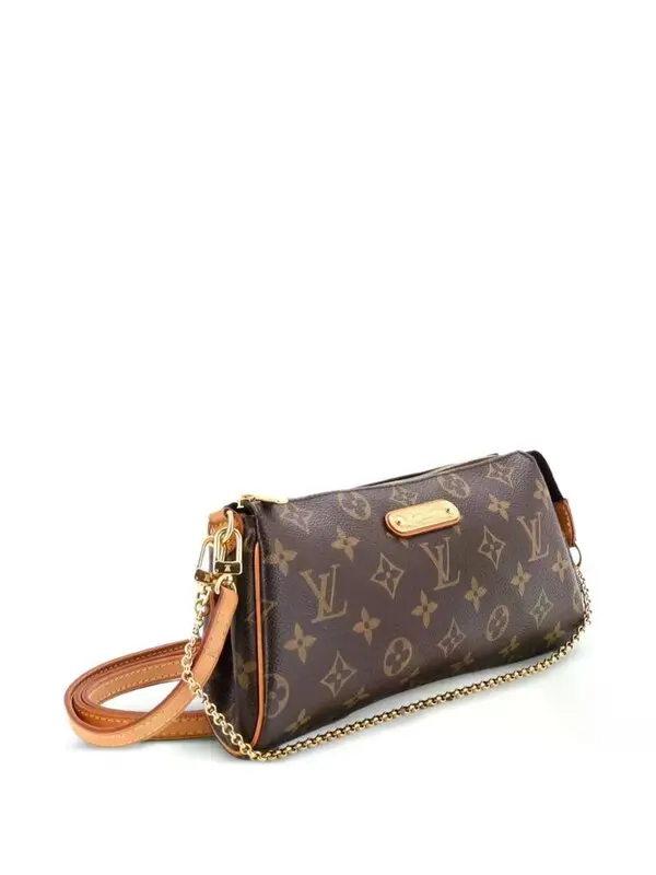 LOUIS VUITTON Monogram Canvas Eva Clutch Bag