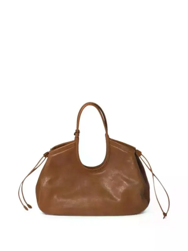Miu Miu Ivy Nappa Leather Shopping Bag