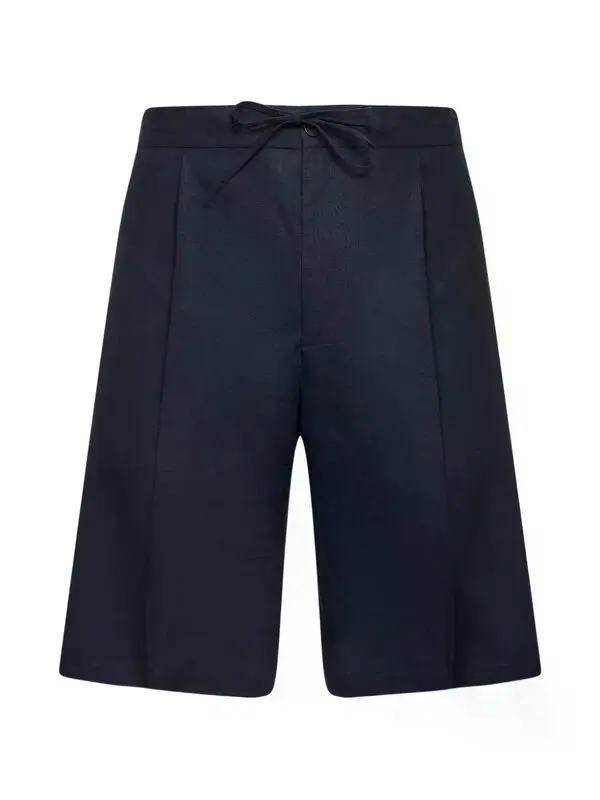 HEVO Torrelapillo Pleated Shorts - Blue