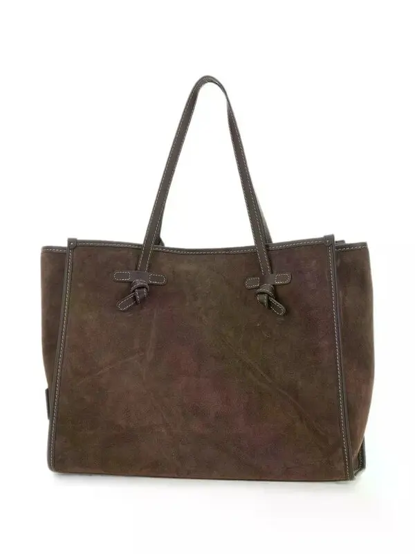 MARCELLA CLUB Marcella Suede Shoulder Bag