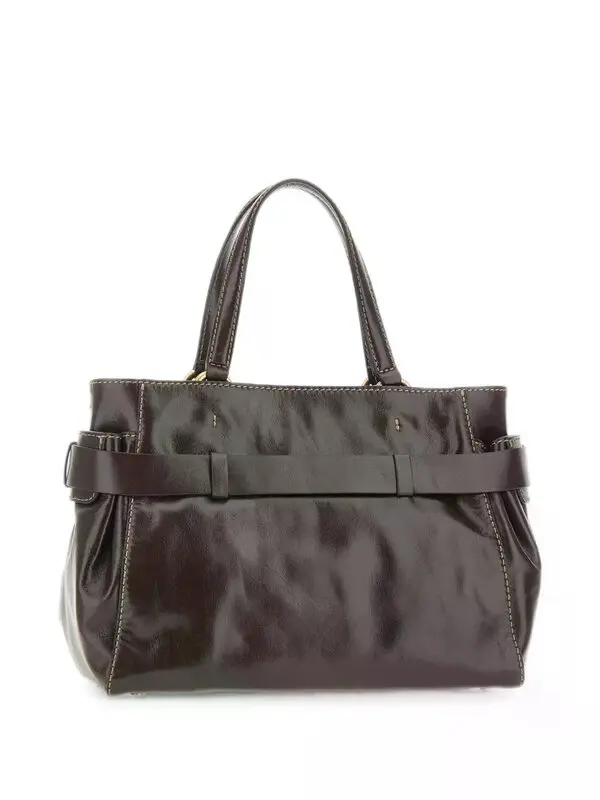 GIANNI CHIARINI Miranda Leather Tote Bag