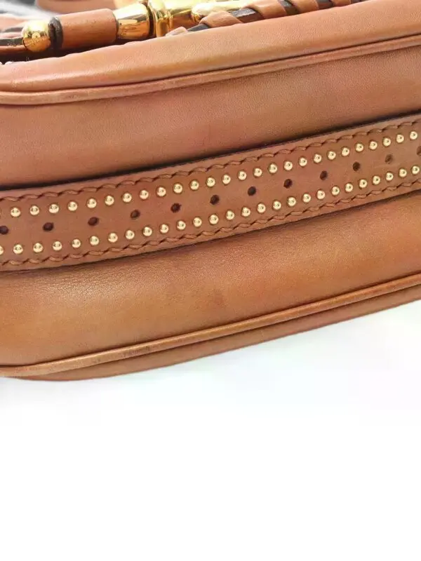 Gucci 2000s Bamboo Horsebit Shoulder Bag