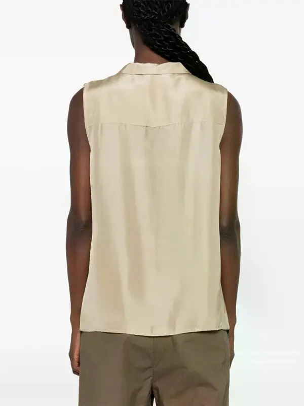 N°21 Ruffled Bow-fastening Top