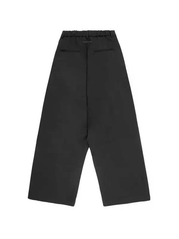 MAISON MARGIELA Pressed Crease Wide-leg Trousers