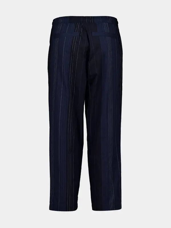 Orlebar Brown Night Iris Stripe Sonoran Trousers - Blue