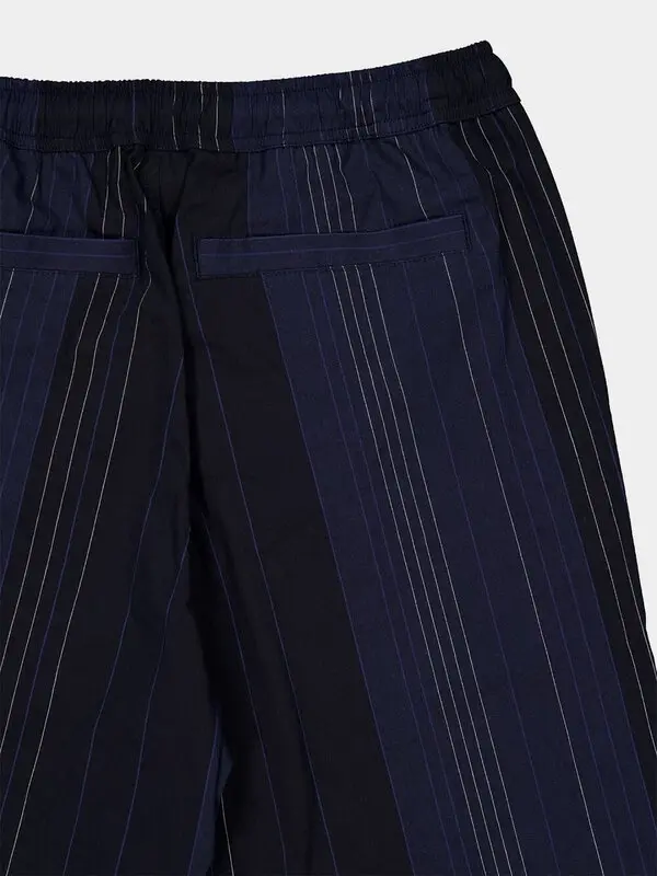 Orlebar Brown Night Iris Stripe Sonoran Trousers - Blue