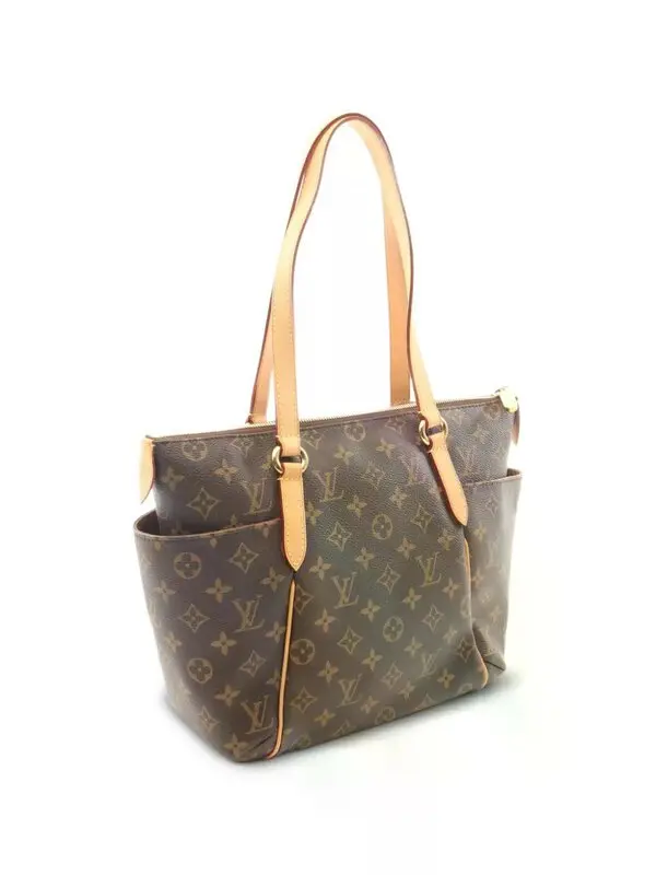 LOUIS VUITTON Monogram Canvas Pm Tote Bag - Brown
