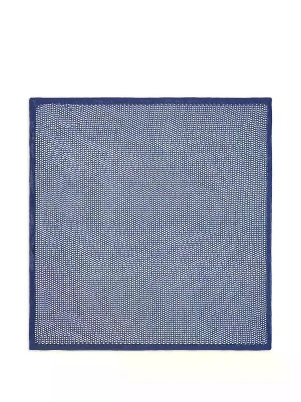 Zegna Open-knit Pocket Square
