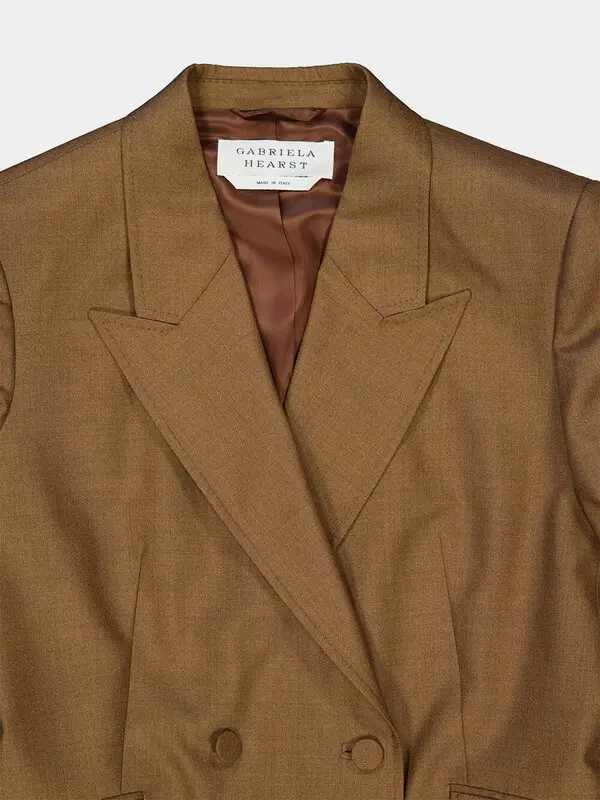 Gabriela Hearst Angela Wool-silk Blazer