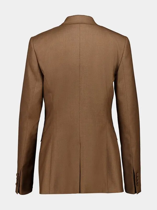 Gabriela Hearst Angela Wool-silk Blazer