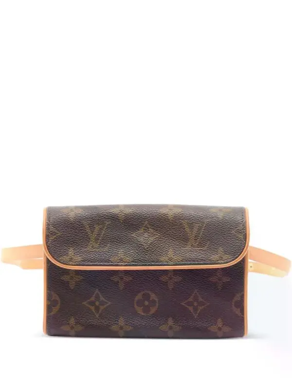 LOUIS VUITTON Monogram Florentine Belt Bag - Brown