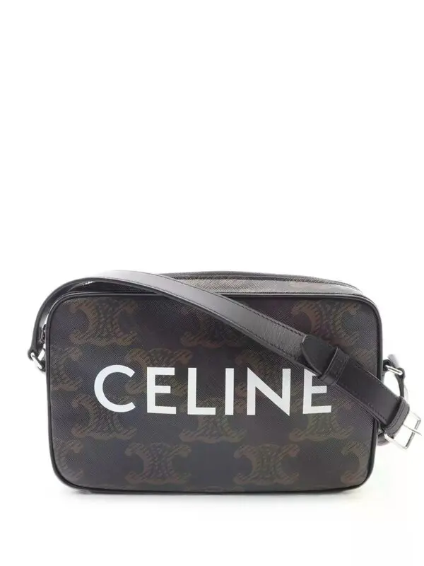 Celine Triomphe Messenger Bag - Black
